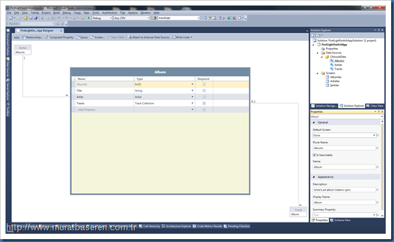 Visual Studio LightSwitch – Create Advanced Screens – muratbaseren